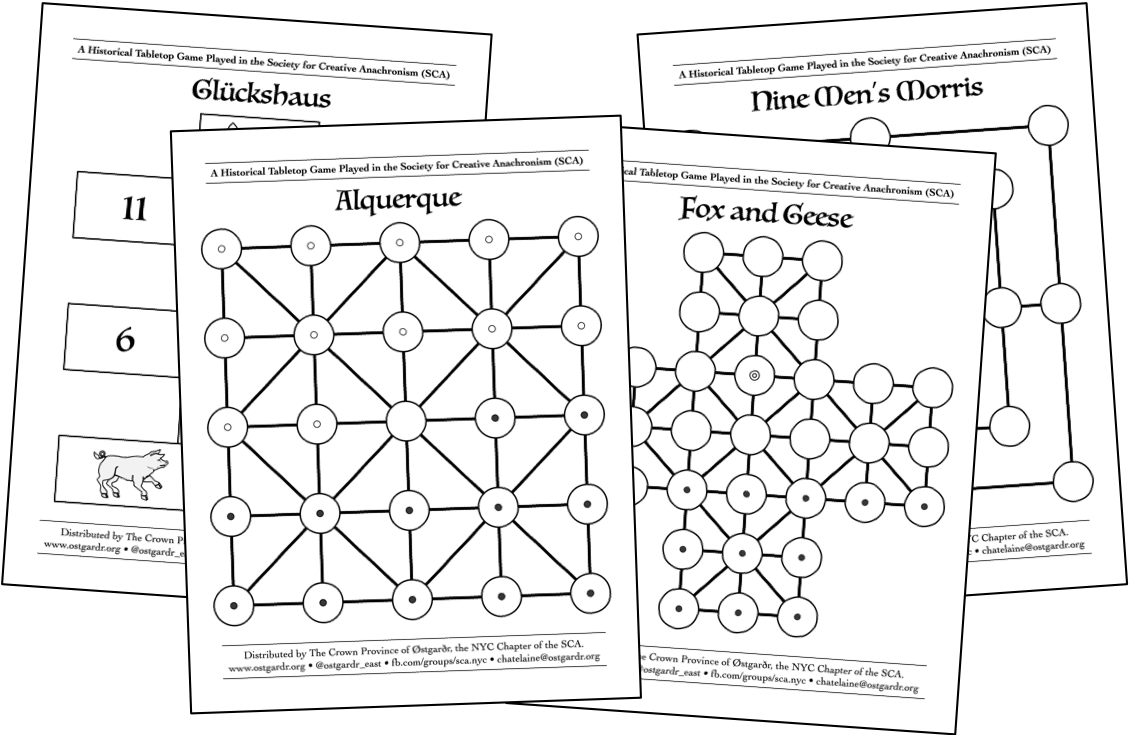 Classic Tabletop Game Boards – Tyddyn Ystradfflyr